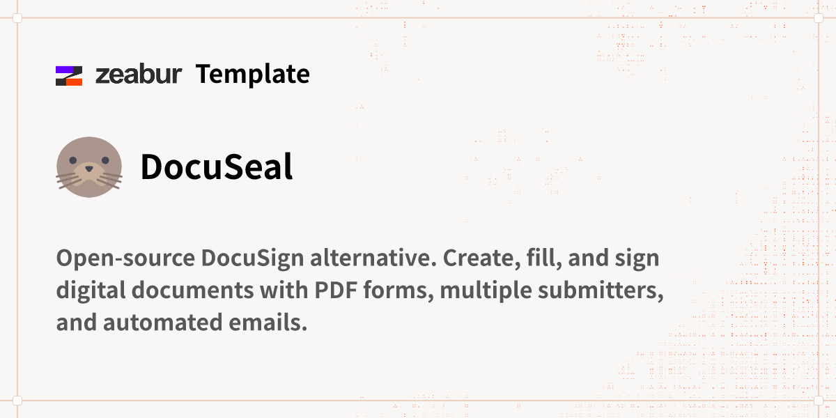 DocuSeal Deploy Guide
