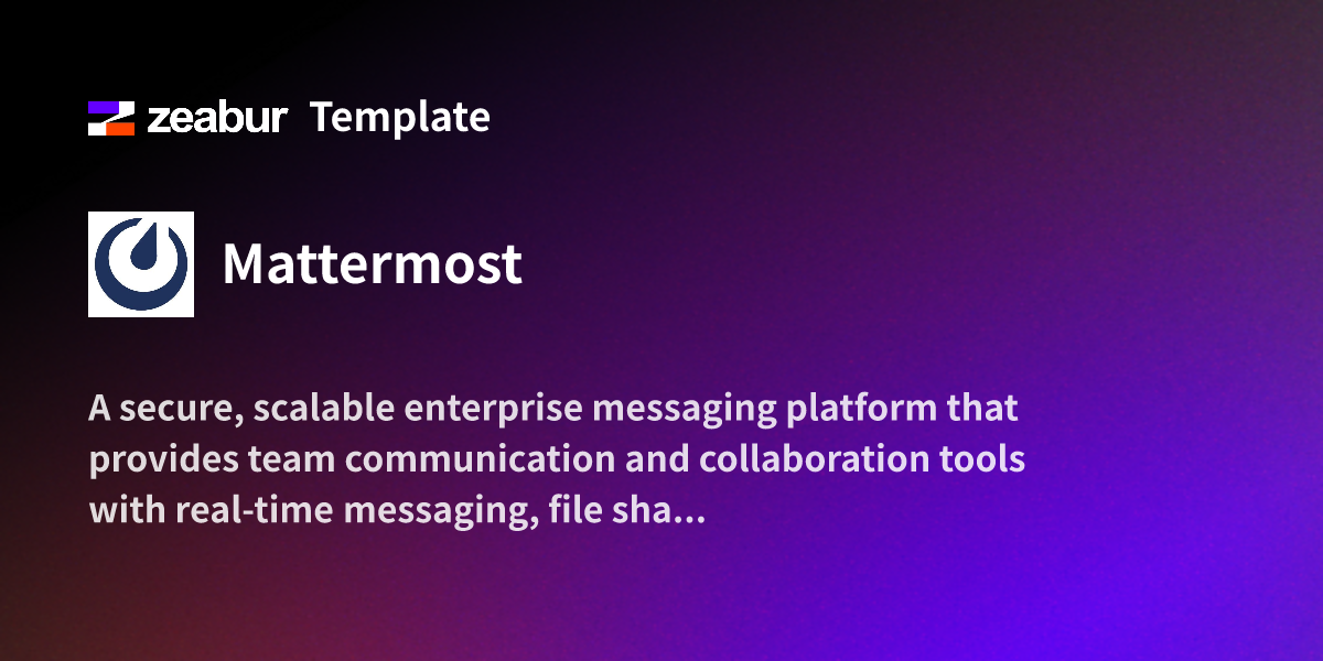 Mattermost Deploy Guide