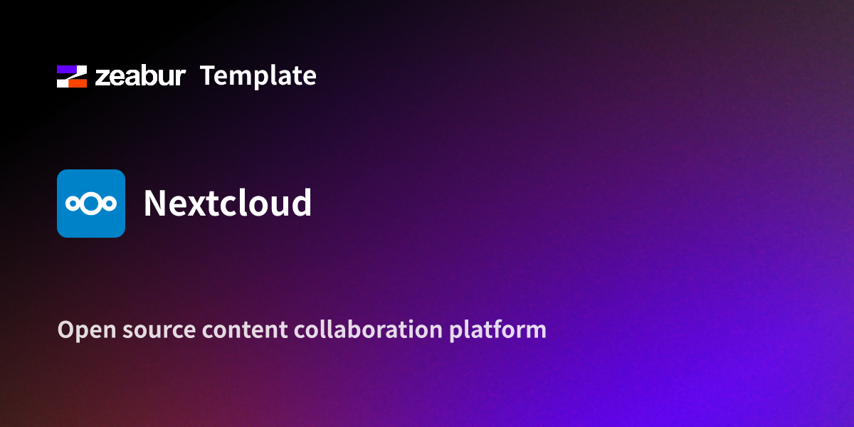 Nextcloud Deploy Guide