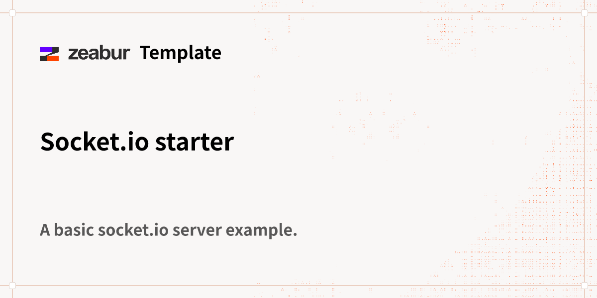 Socket.io starter Deploy Guide