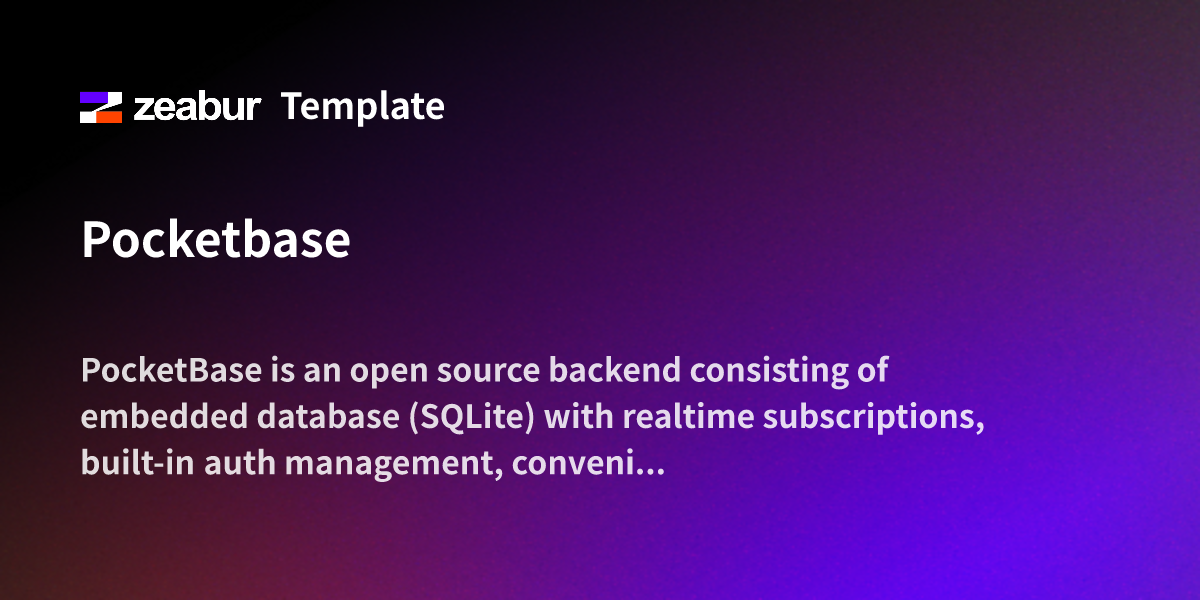Pocketbase Deploy Guide