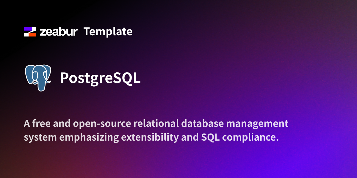 PostgreSQL Deploy Guide