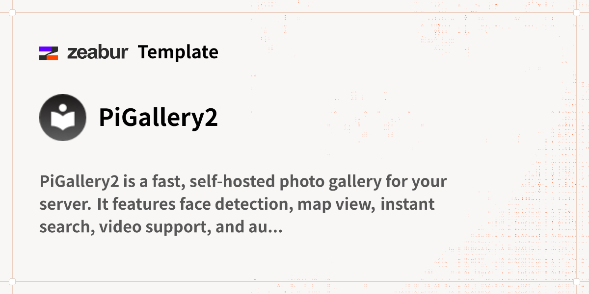 PiGallery2 Deploy Guide
