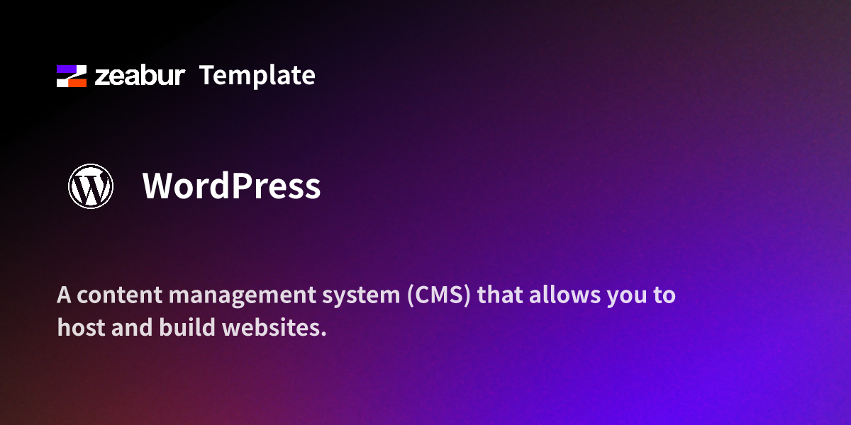 WordPress Deploy Guide