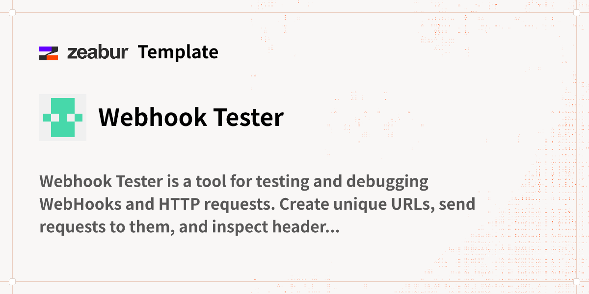 Webhook Tester Deploy Guide
