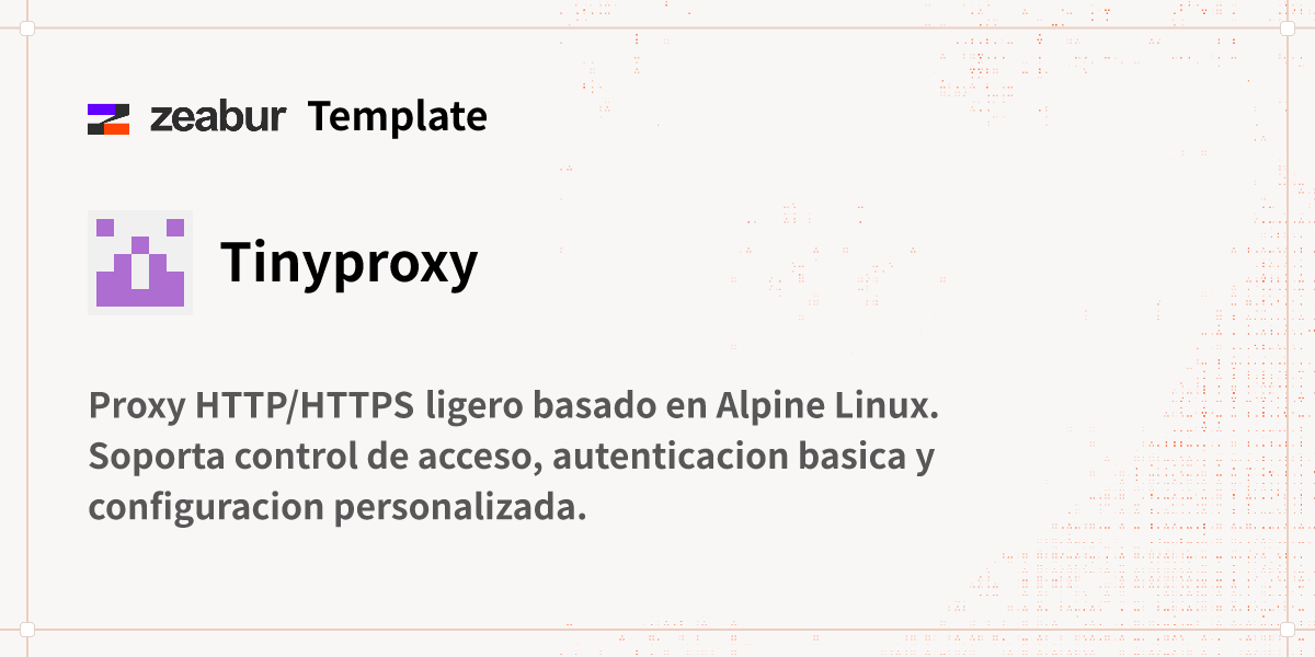 Tinyproxy Guía de implementación
