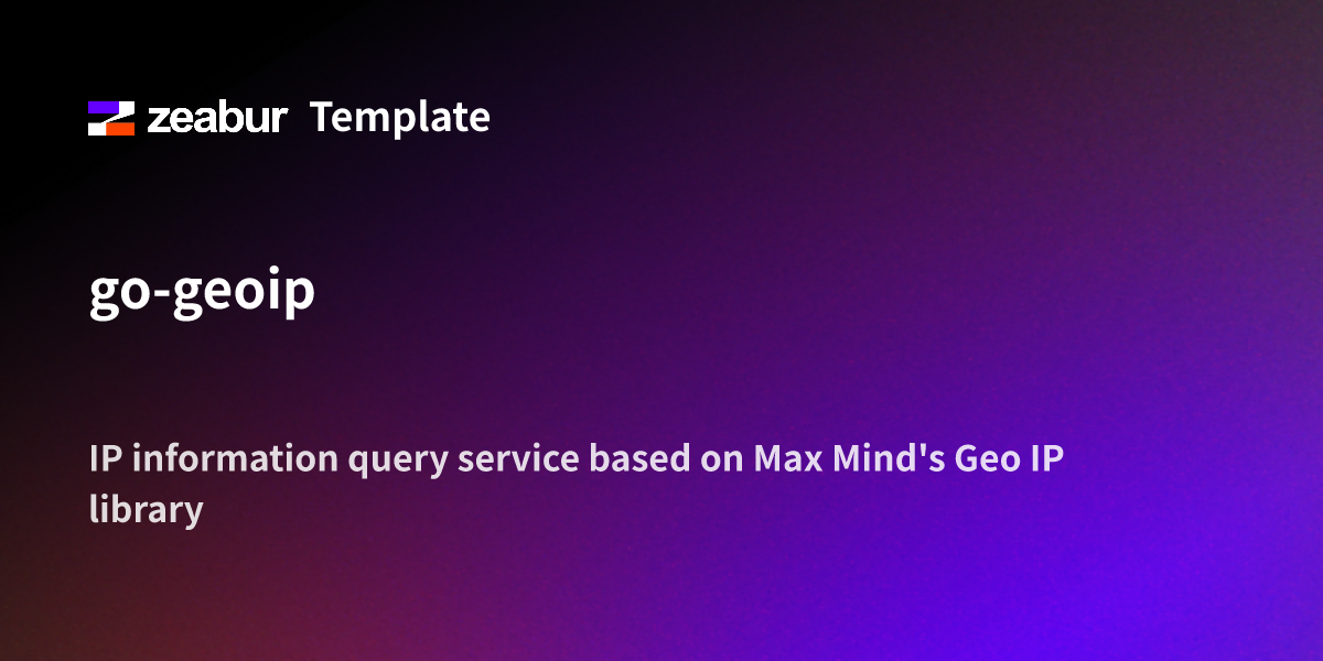 go-geoip Guía de implementación