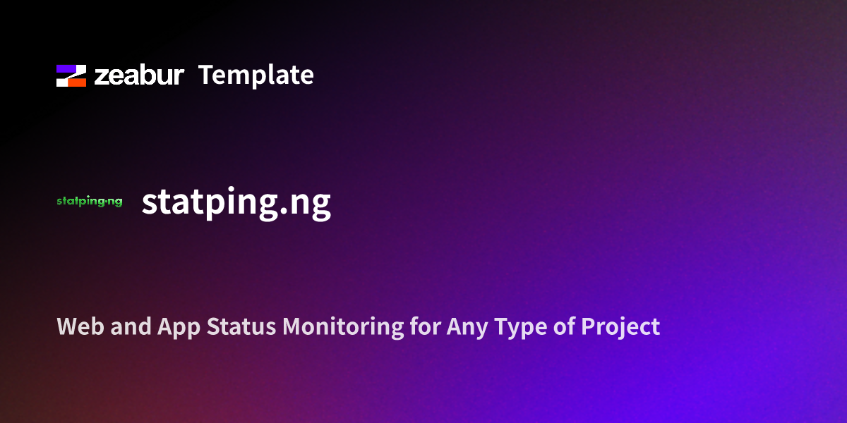 statping.ng Deploy Guide