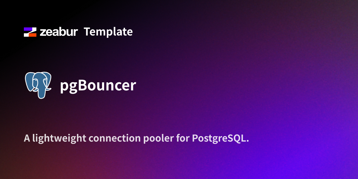 pgBouncer Deploy Guide
